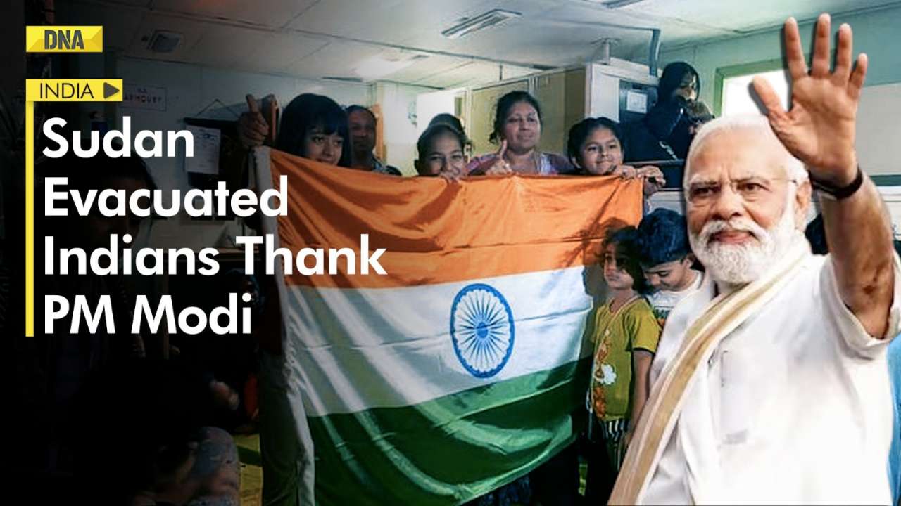 'Indian Army, PM Modi Zindabad': Indian Evacuees From Sudan Hail Army ...