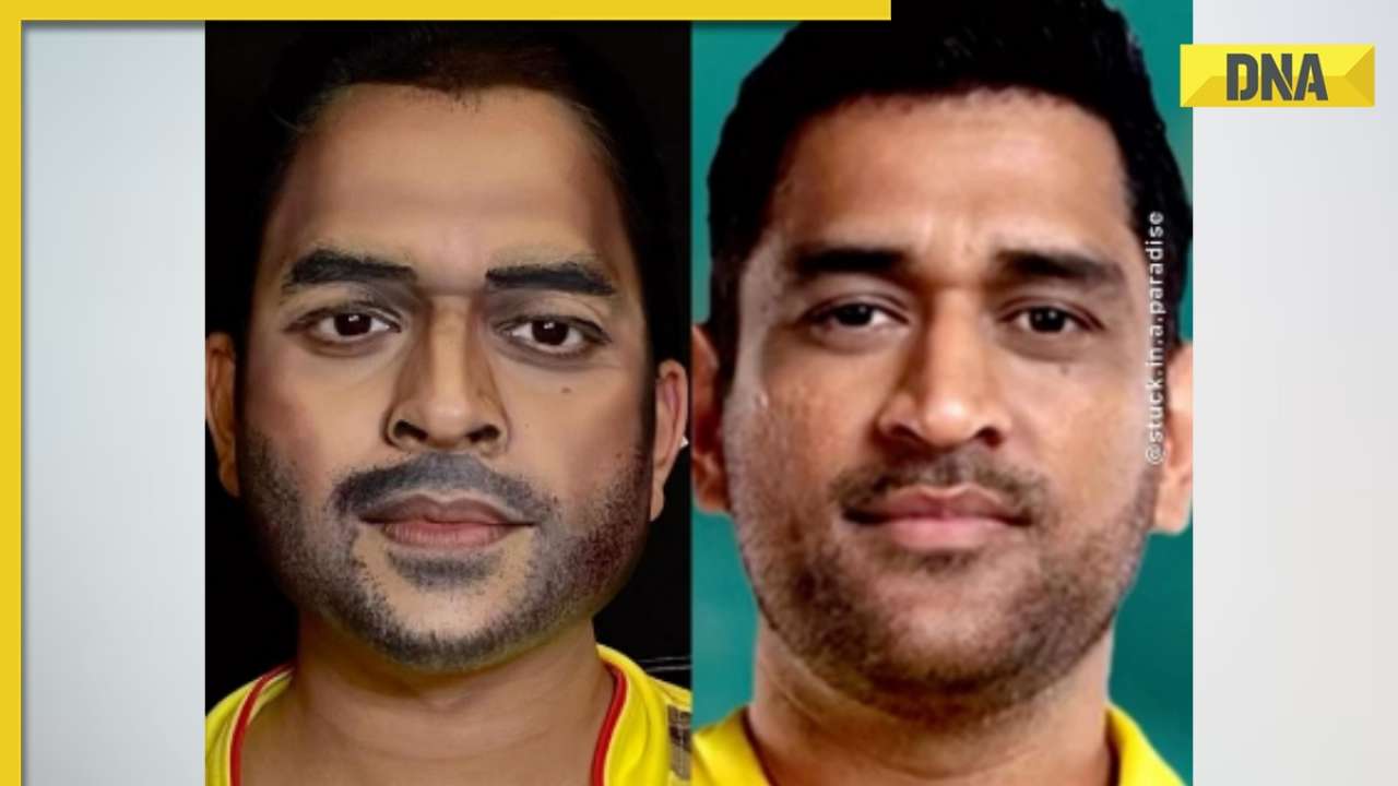 Makeup artist’s amazing transformation to MS Dhoni will make you say ...