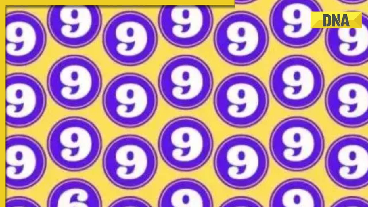 Optical illusion: Only a person with high IQ can spot the number 6 in ...