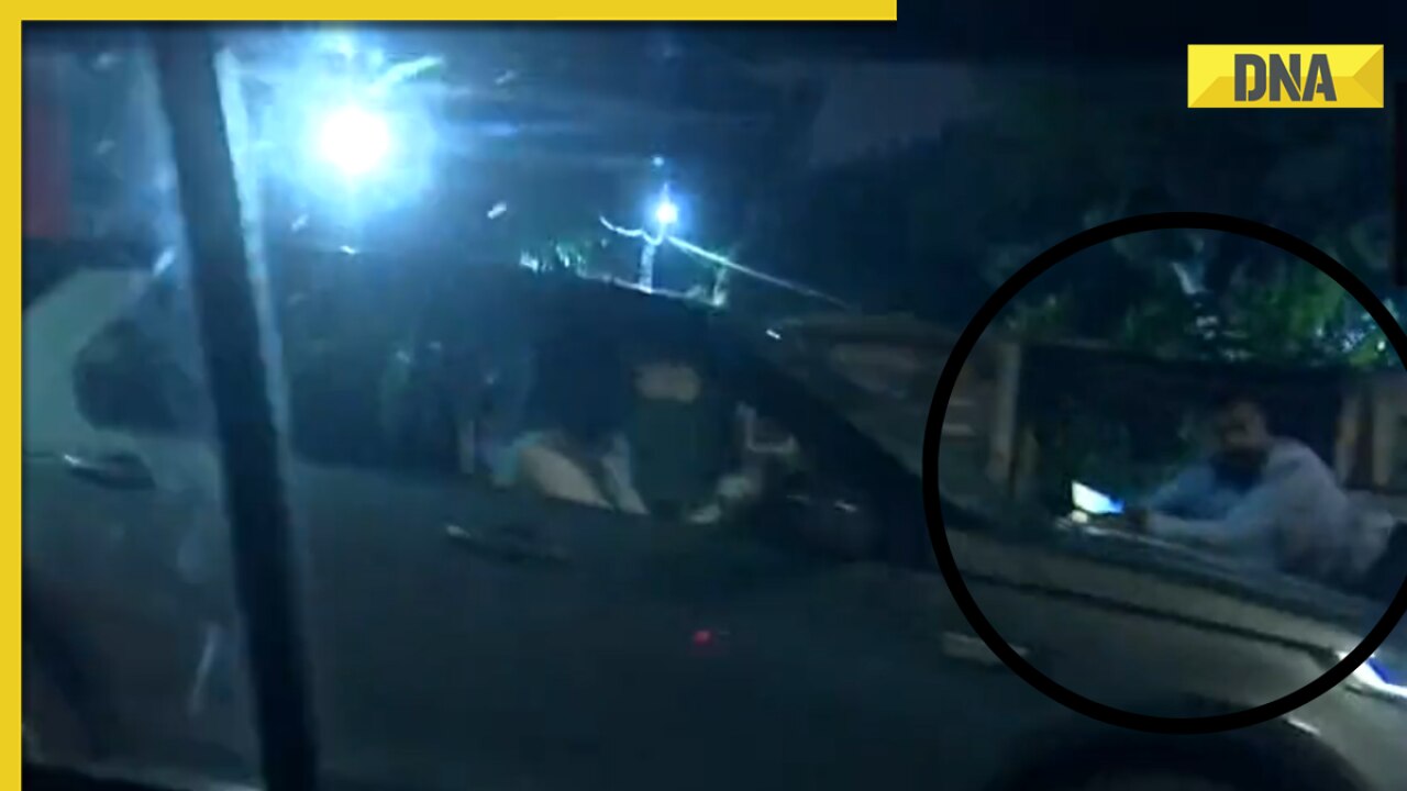 Watch: Delhi man dragged on car’s bonnet for 3 km, video goes viral