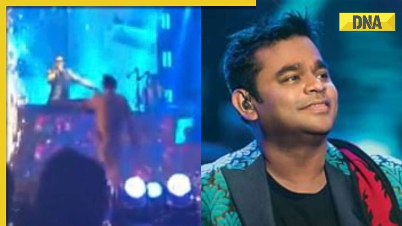 Watch: Police climb on stage, stop AR Rahman's concert while composer ...