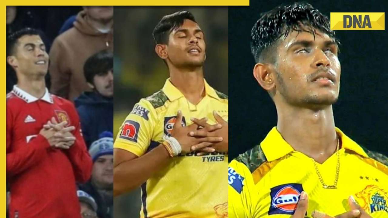 Viral: CSK's Matheesha Pathirana celebrates like Cristiano Ronaldo ...