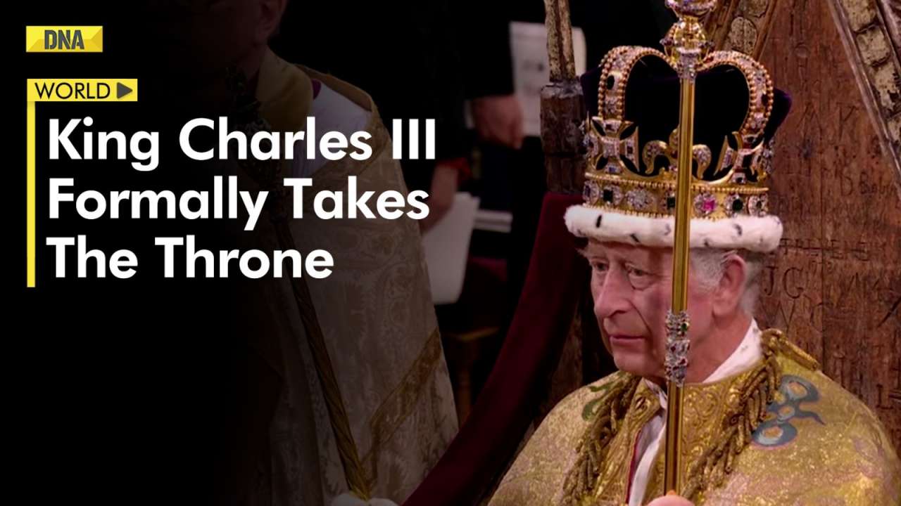 King Charles III takes the throne: Formally crowned as King of United ...