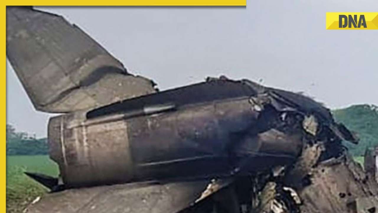 Rajasthan: MiG-21 aircarft crashes in Hanumangarh, 3 civilian ...