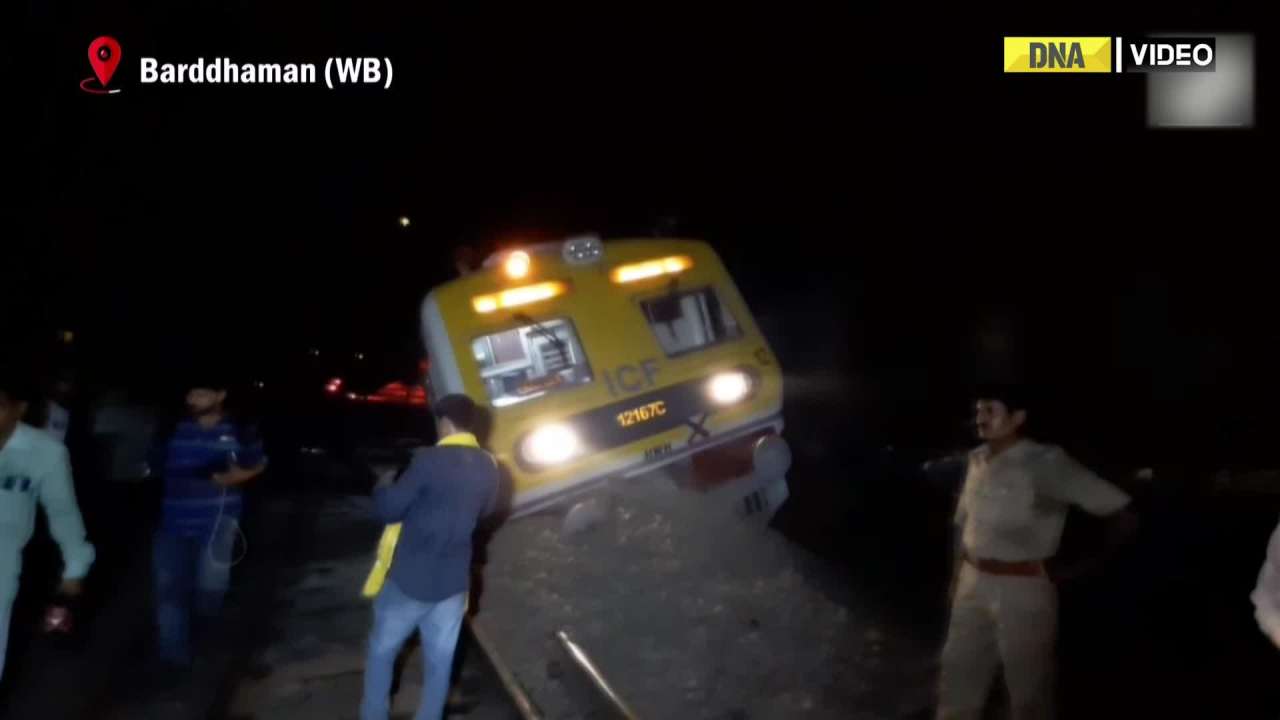 WB: Barddhaman -Bandel local train derails near Saktigarh Railway Station