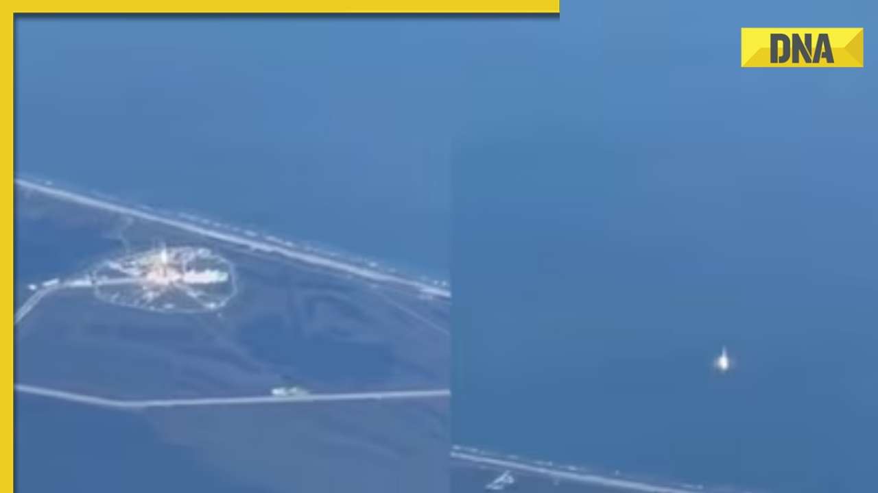 Man on flight captures actual rocket launch on camera, viral video ...