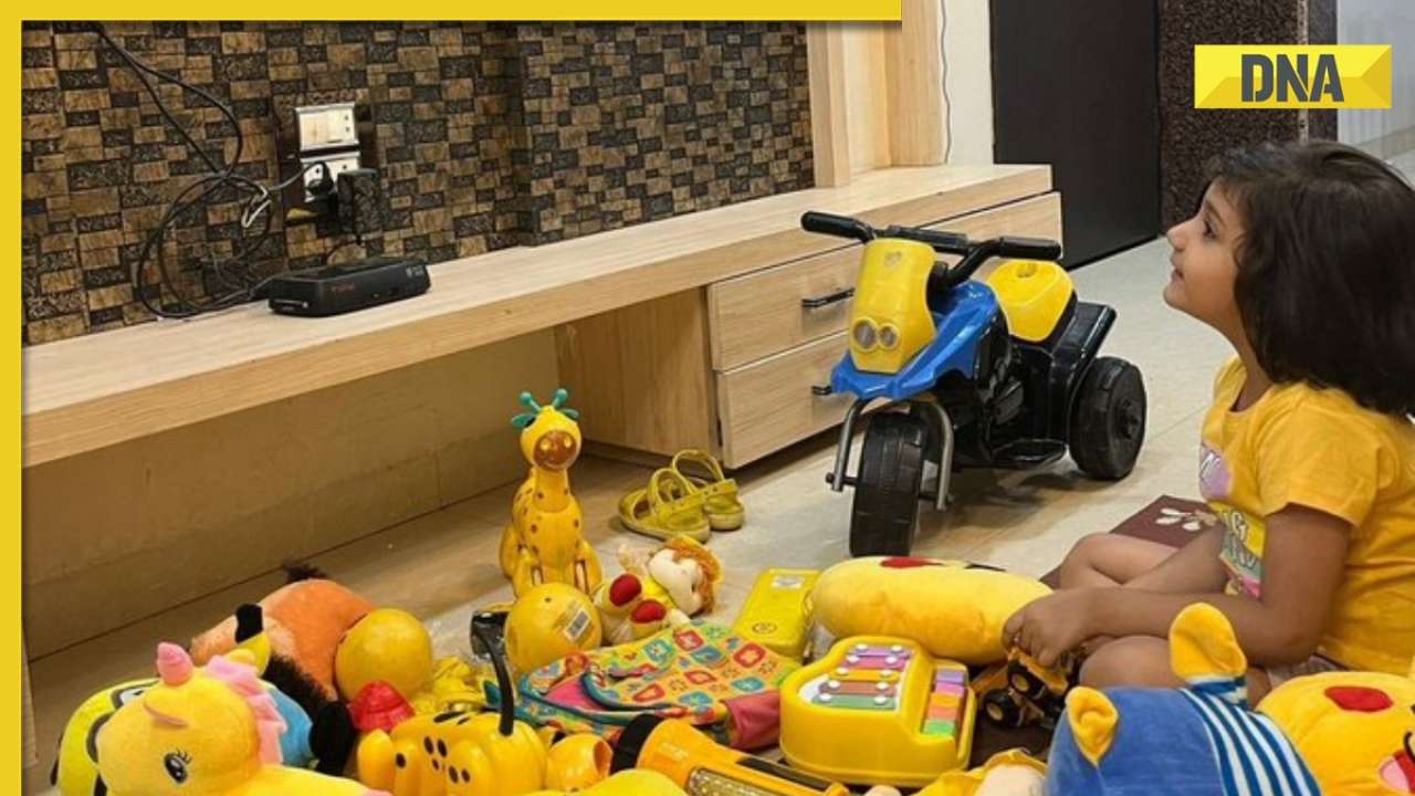 'Cutest fan of Thala': Small girl collects all things yellow at home ...