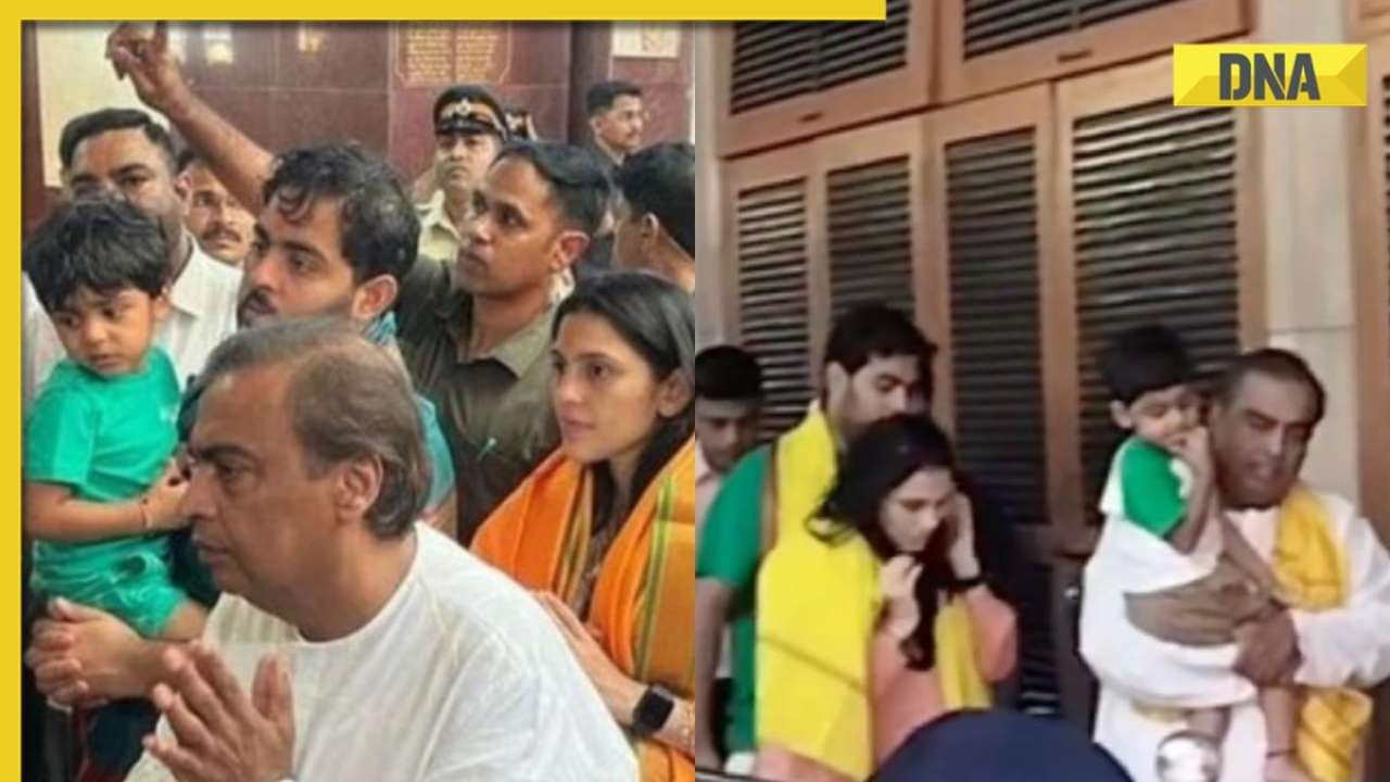 Viral video: Akash Ambani, Shloka Mehta seek blessings at Siddhivinayak ...