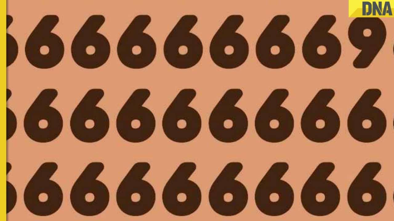 Optical illusion: Can you help us to spot number 9 in THIS image