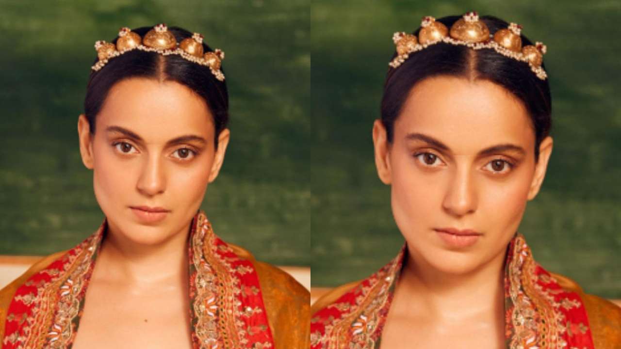 'Queen for a reason': Kangana Ranaut gives royal vibes in lehenga choli ...
