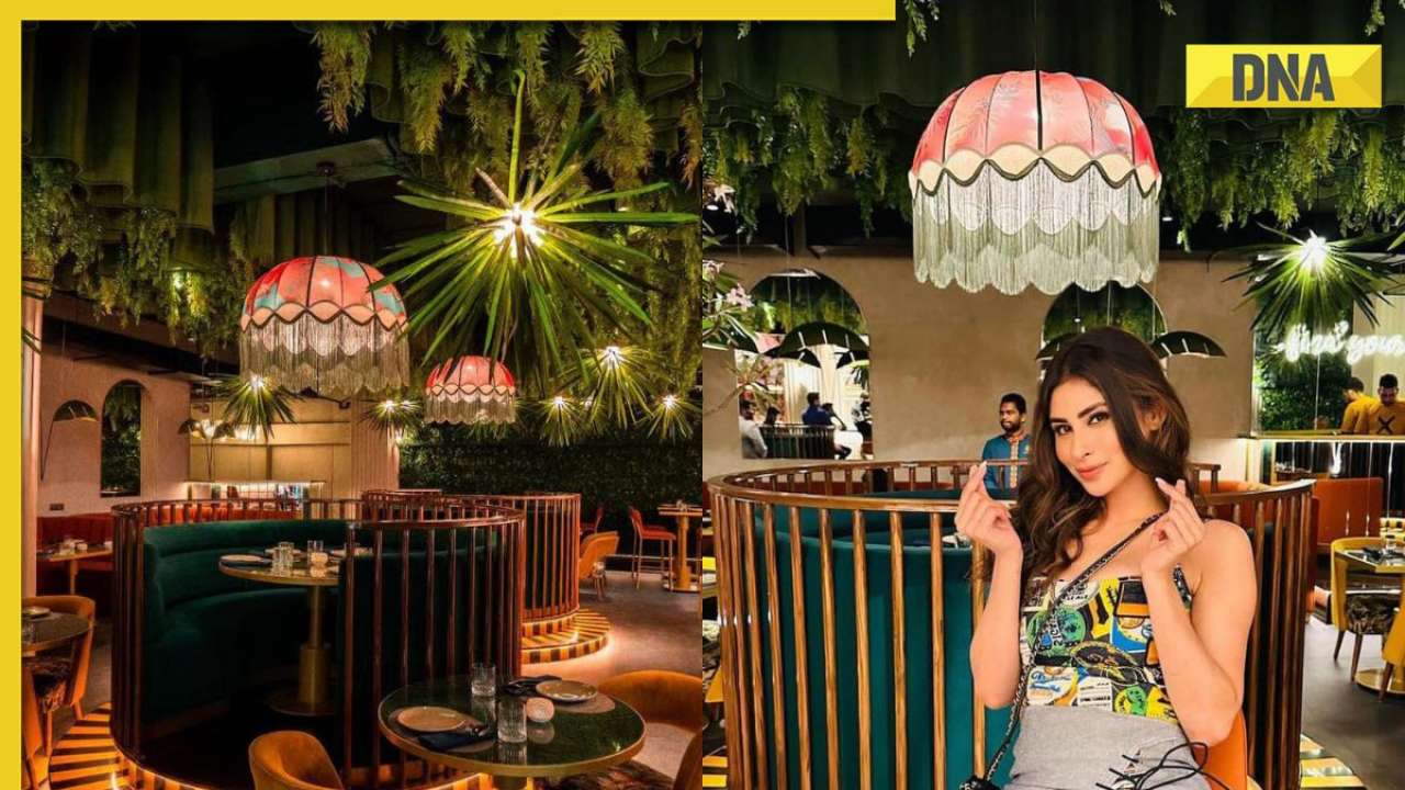 Step inside Mouni Roy's new jungle-inspired restaurant 'Badmaash' with ...
