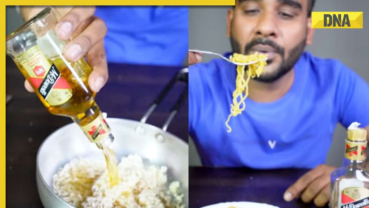 Man prepares and tries Whisky Maggi, viral video ignites internet outrage