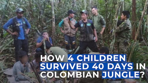 How four children survived for 40 days in the Amazon jungle after plane ...