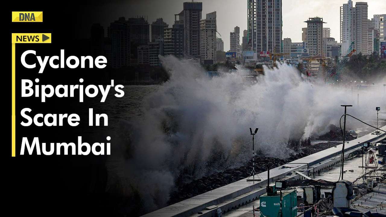 Cyclone Biparjoy: Mumbai’s Marine Drive witnesses strong winds, rough ...