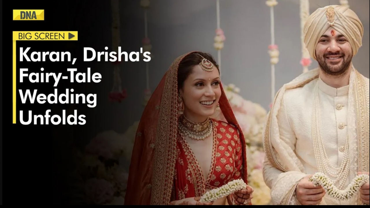 Karan Deol ties the knot with Disha Acharya; bride stunts in red ...