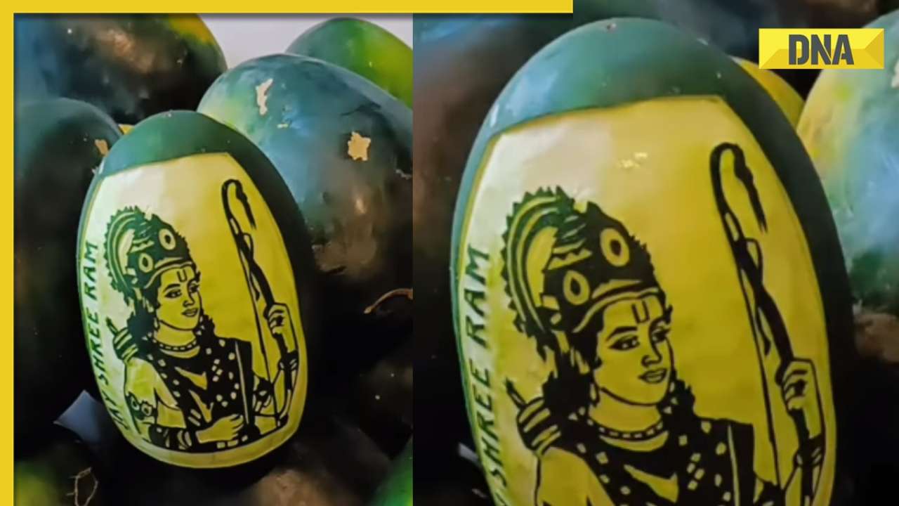 Chef's impressive Lord Rama artwork on watermelon captivates the ...