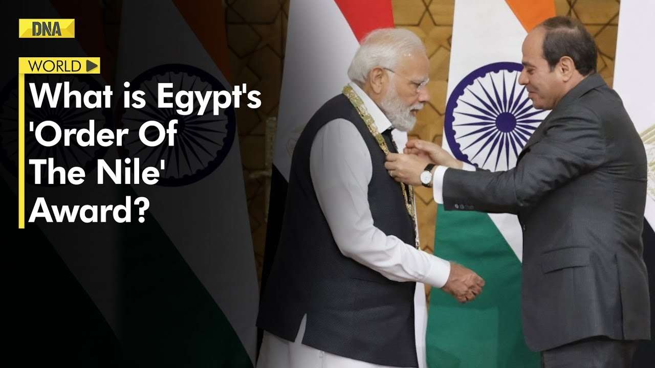 PM Modi conferred with Egypt's highest civilian honour, know all about 'Order of the Nile' award