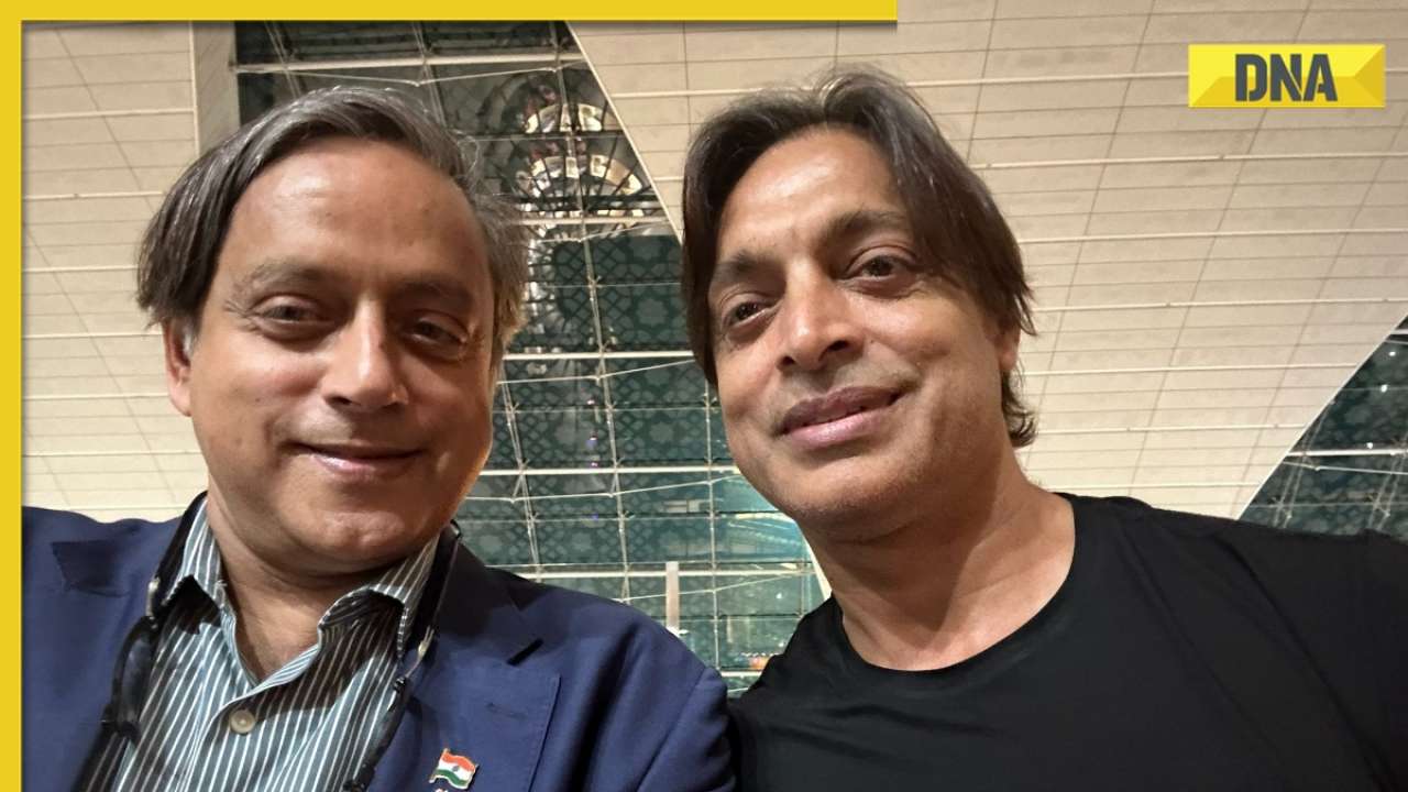 'Multiverse of madness': Shashi Tharoor's viral photo with Shoaib ...