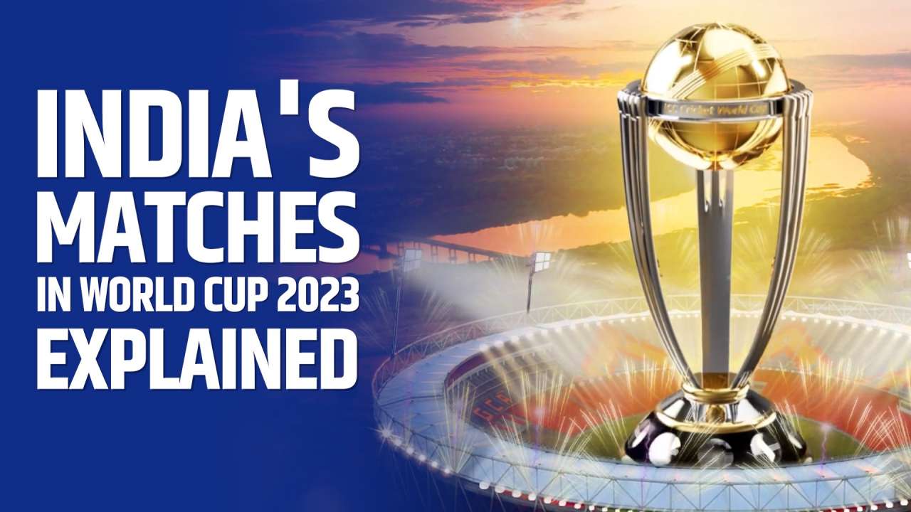 World Cup 2023 India Schedule: Know when India playing which team in ...