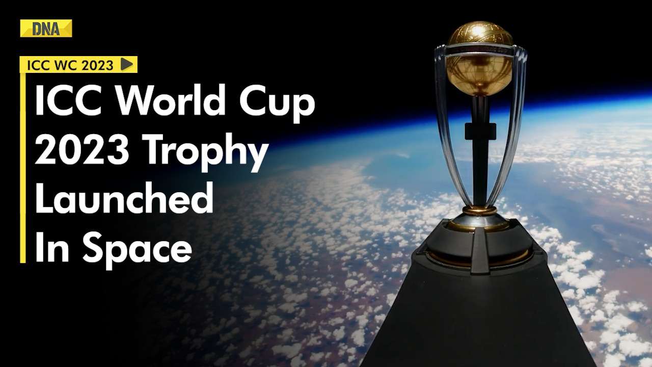 WC Trophy in Space: ICC and BCCI launches World Cup 2023 trophy in ...