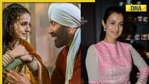 Ameesha Patel shares major spoiler from Sunny Deol-starrer Gadar 2, netizens say 'puri story hi ...