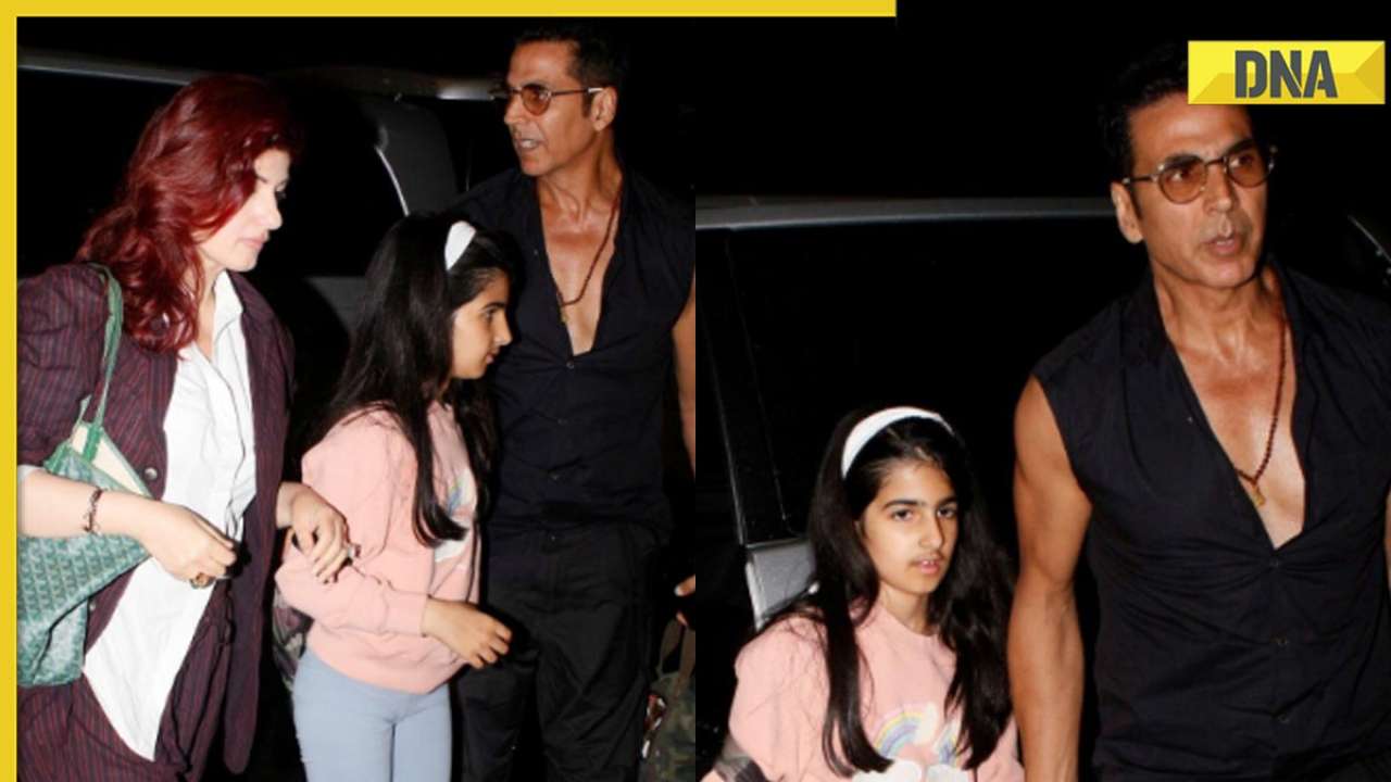 Akshay Kumar With His Daughter Nitara