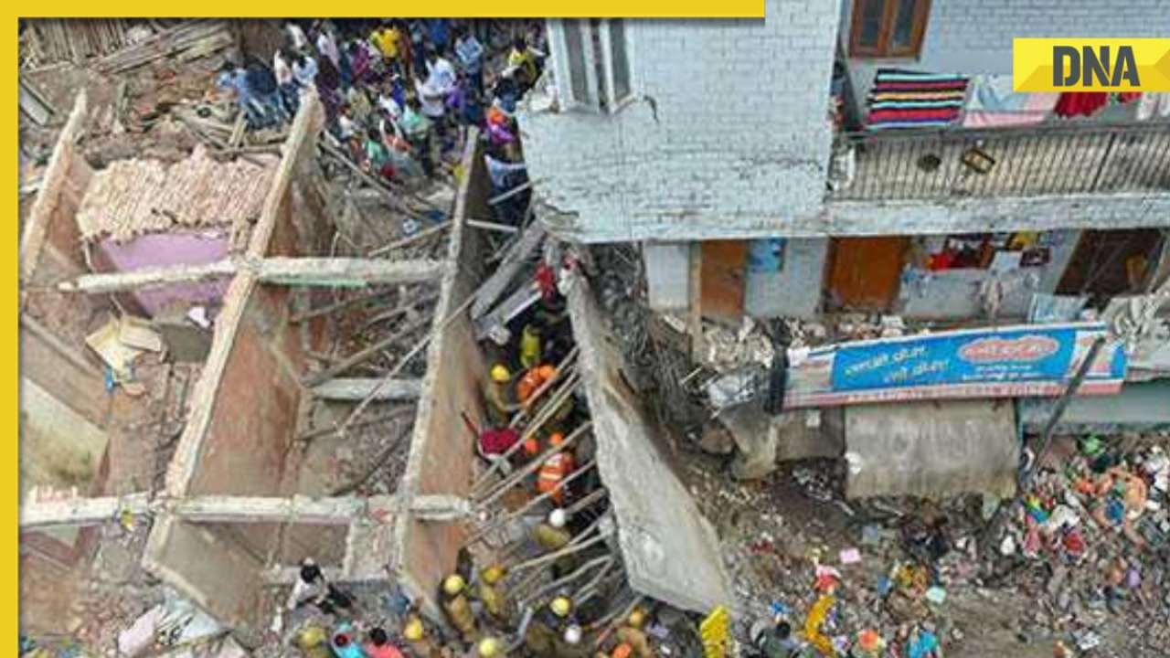 Delhi: Building collapses in national capital, many feared trapped inside