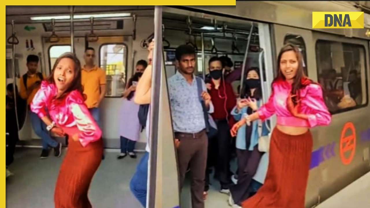 Viral video: Influencer dances on Delhi Metro platform, internet says ...