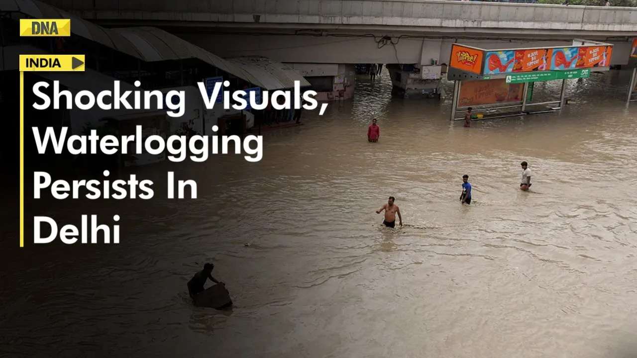 Delhi Floods: Waterlogging Persists In Yamuna’s Adjoining Areas ...