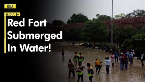 Delhi Floods: Horrifying Drone Visuals of Red Fort Underwater