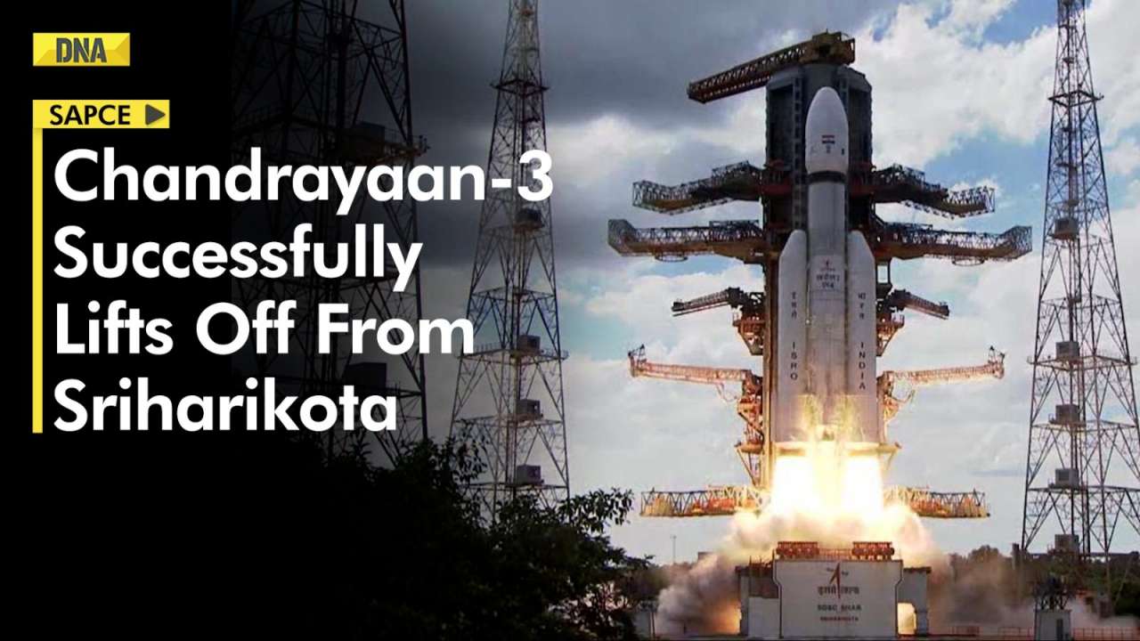 Chandrayaan-3 successfully lifts off from Sriharikota's Satish Dhawan ...