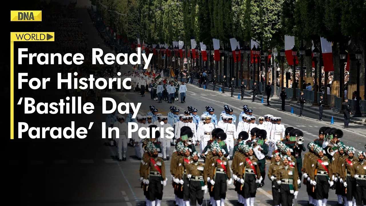 Bastille Day Parade: Preparations underway in France's Paris on Bastille Day