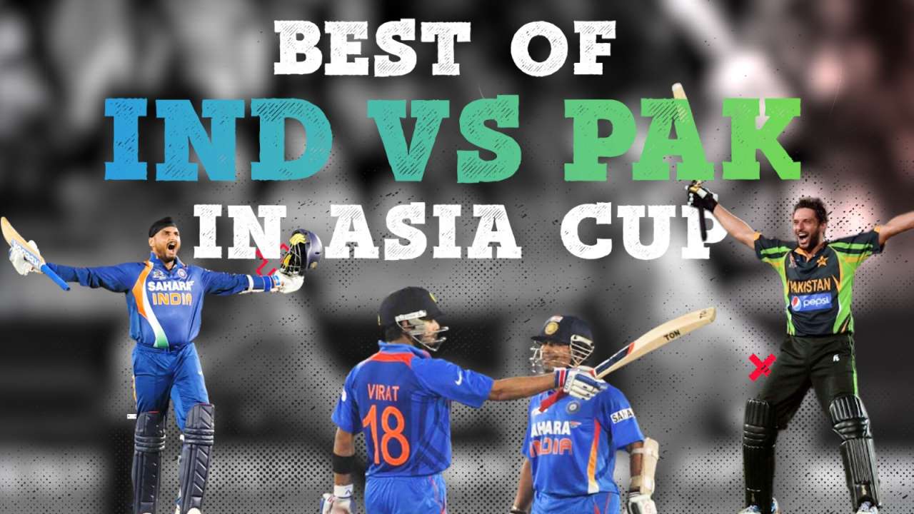 India vs Pakistan in Asia Cup: Top 4 Ind vs Pak clashes in 50 over Asia ...