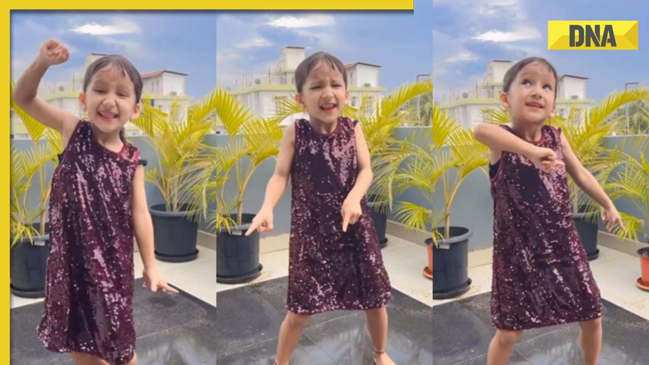 Little girl's adorable dance to 'Tere Vaaste' melts hearts with ...