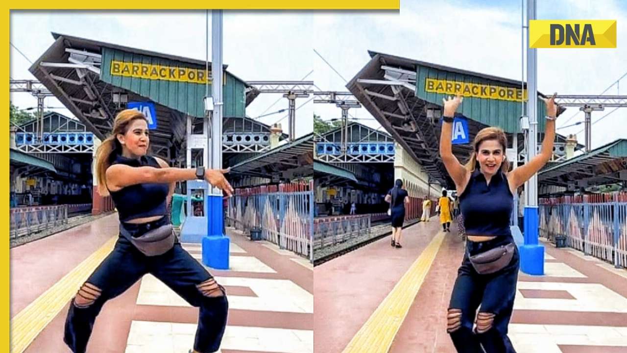 'Band karo please': Girl's electrifying dance at railway station ...