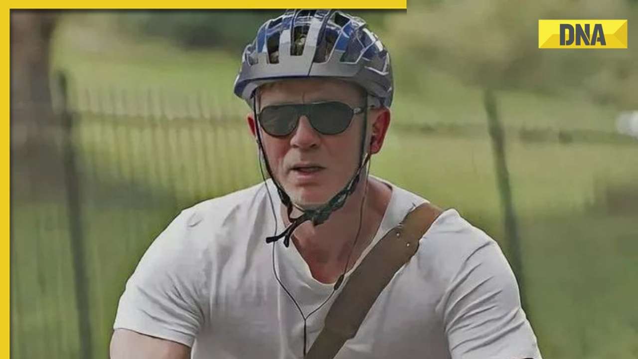 James Bond actor Daniel Craig violates traffic rules, rides bicycle ...