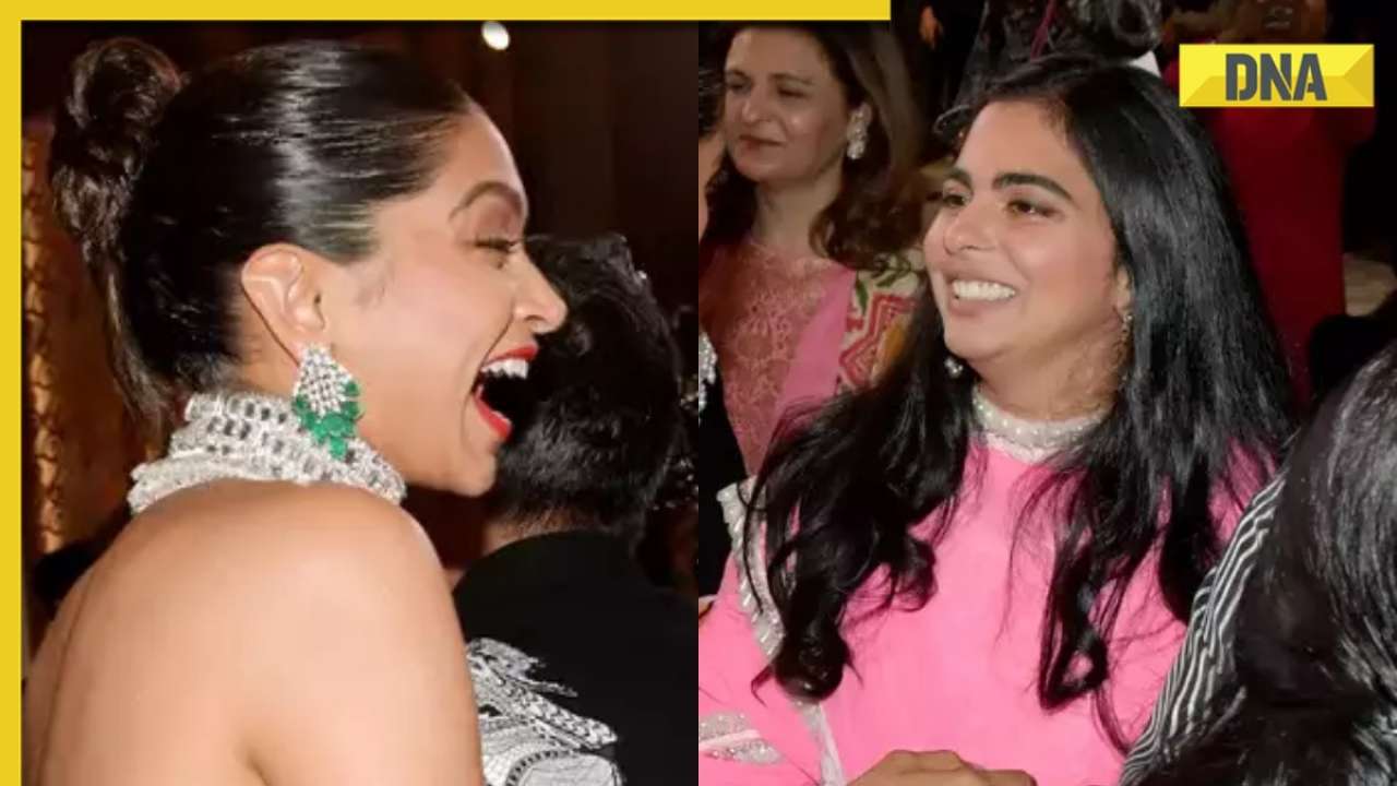 Deepika Padukone hugs Mukesh Ambani, Isha Ambani, greets Kokilaben ... Deepika Padukone hugs Mukesh Ambani, Isha Ambani, greets Kokilaben ...