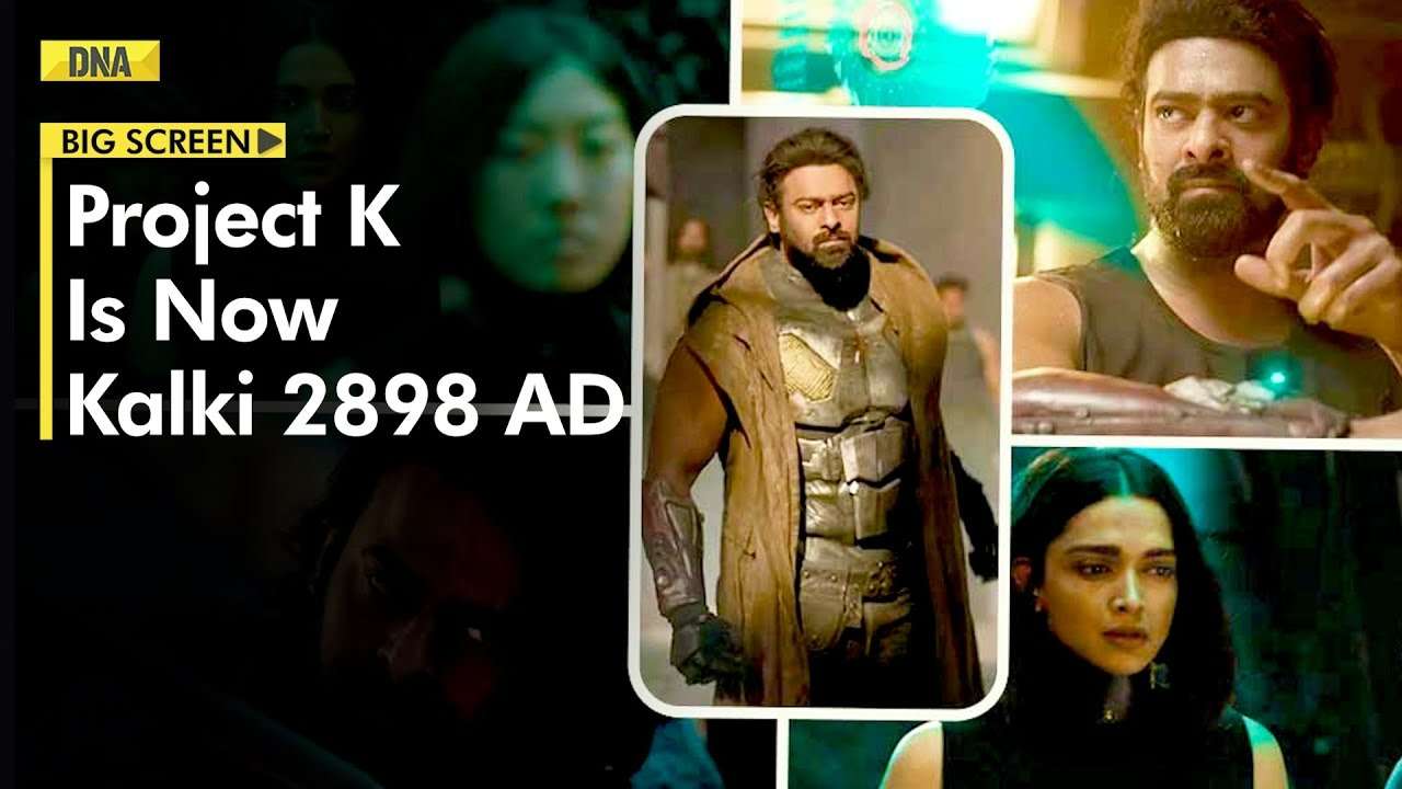 Project K: First Glimpse Of Kalki 2898 AD Shows Prabhas, Deepika Ruled ...