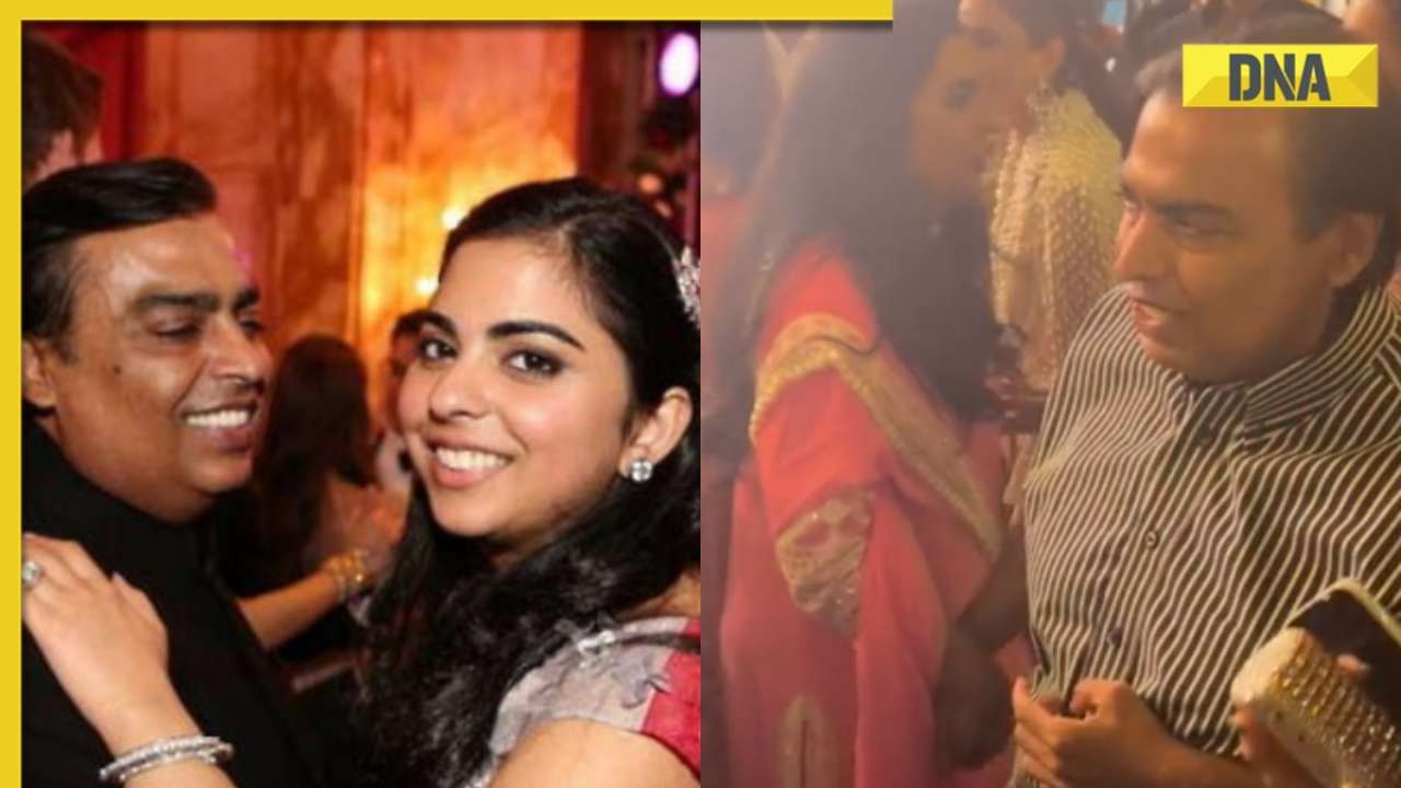 Isha Ambani proves she is 'daddy's little girl' in viral video with ...