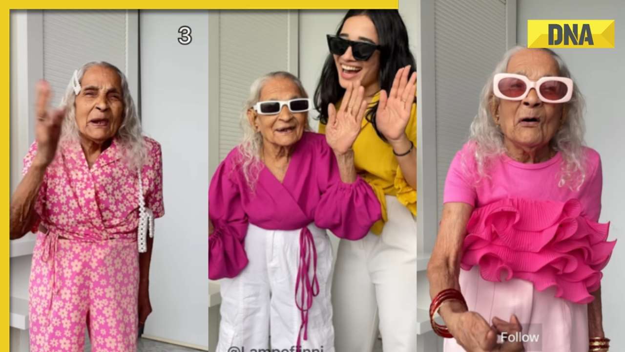 Adorable! 94-year-old desi dadi goes viral with her charming barbie ...