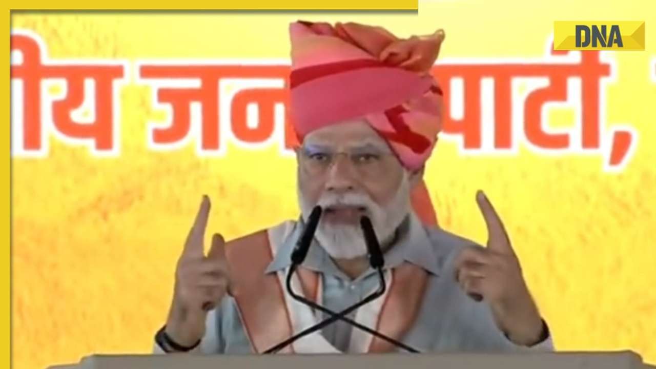 PM Modi hits out at Congress' 'jhooth ki dukan' in Rajasthan's Sikar ...