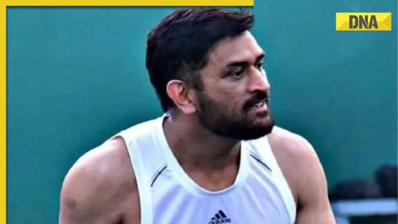 Watch: MS Dhoni's post-gym session video sparks internet frenzy over ...