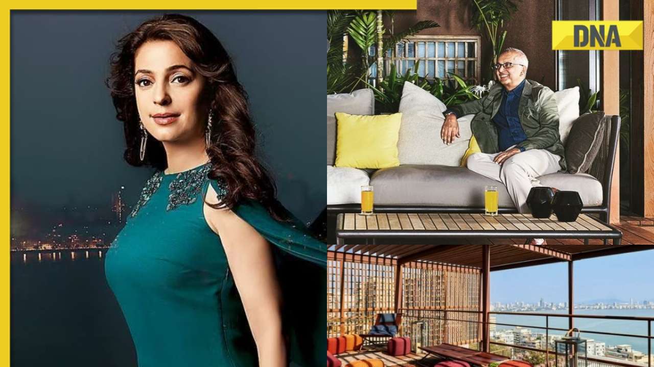 Step inside Juhi Chawla and Jay Mehta's luxurious Mumbai home with ...
