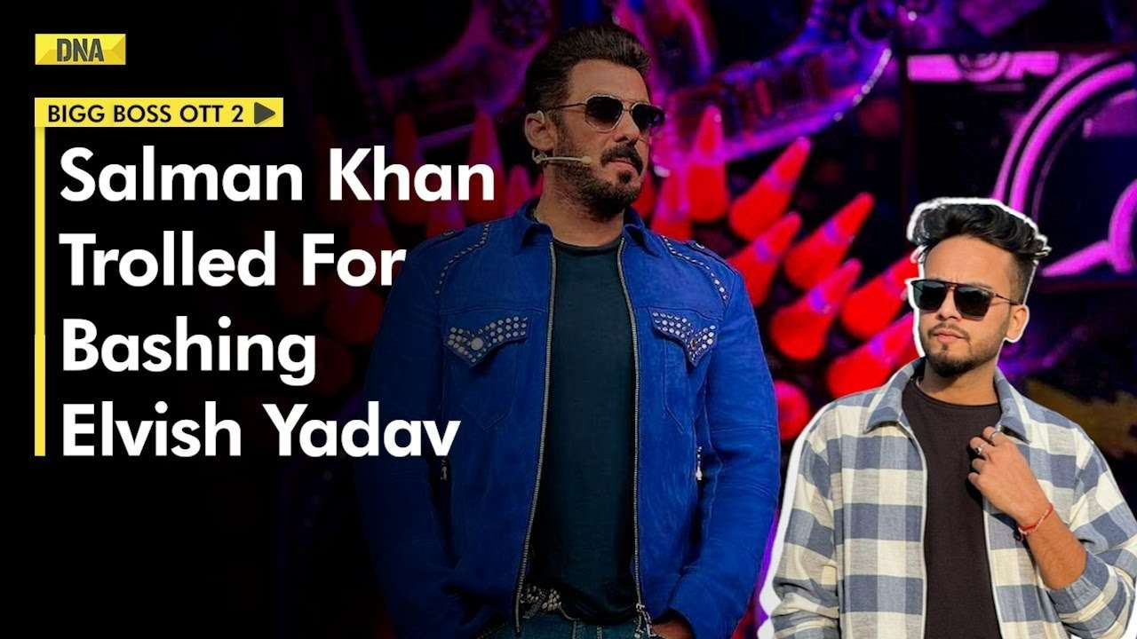 Bigg Boss Ott 2 Salman Khan Brutally Trolled For Bashing Elvish Yadav