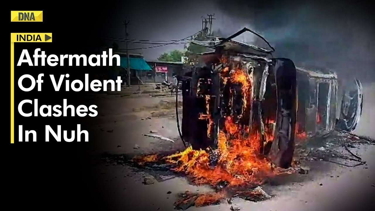 Haryana Violence: Aftermath Of Nuh Violence; Police Force Continues To Be Deployed