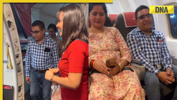 Viral video shows SpiceJet air hostess welcoming her parents onboard ...