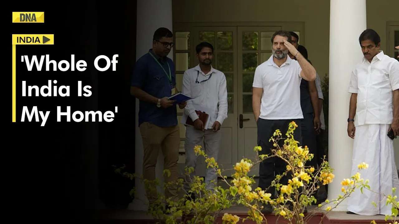 Rahul Gandhi gets back his Delhi bungalow after months, says 'mera ghar ... Rahul Gandhi gets back his Delhi bungalow after months, says 'mera ghar ...