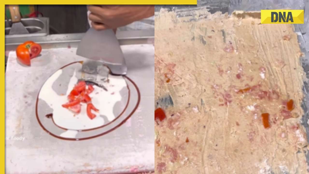 Viral video: This tomato ice cream is nothing less than nightmare on a ...