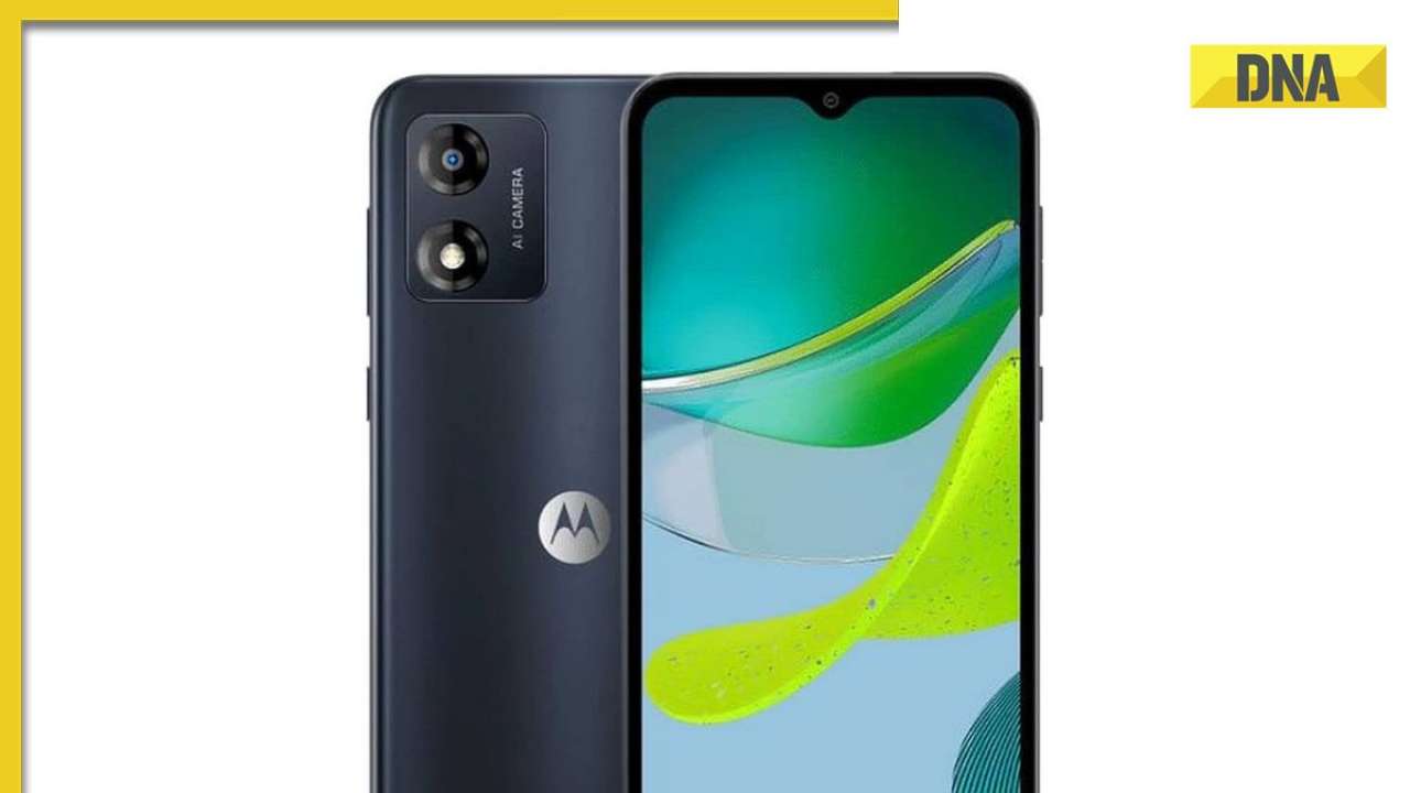 Motorola launches 'moto e13' with 8GB RAM and 128GB storage, priced at ...
