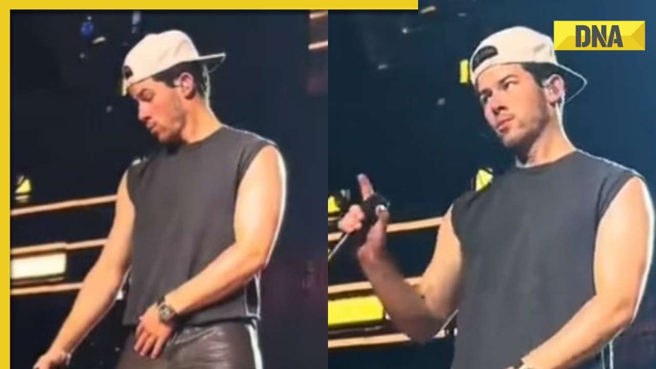 Nick Jonas warns after fan throws object at him during live concert: Watch